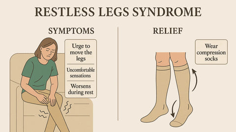 How to Relieve Restless Legs Syndrome (RLS) with Compression Socks – GoWith